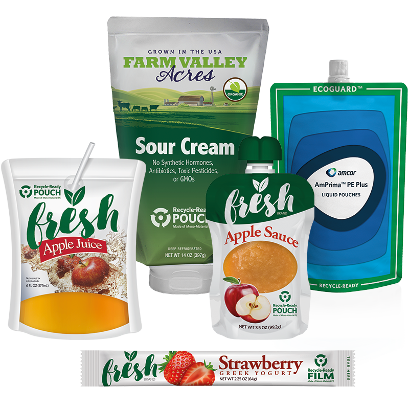 AmPrima PE Plus Recycle-Ready Solutions for Liquid Pouches | Amcor