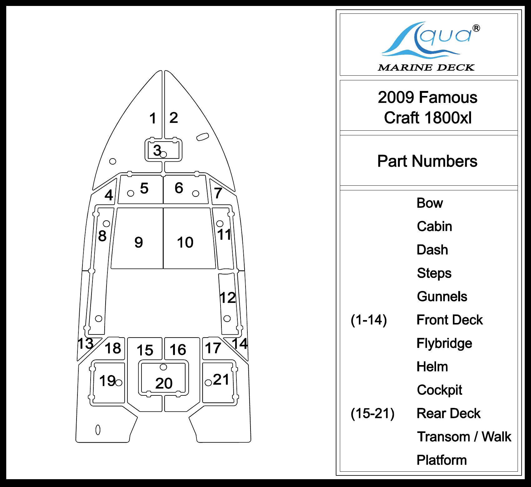 Aqua Marine Decking