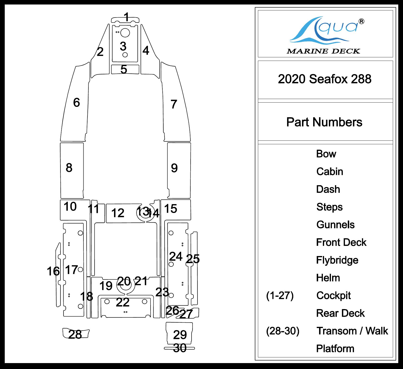Aqua Marine Decking