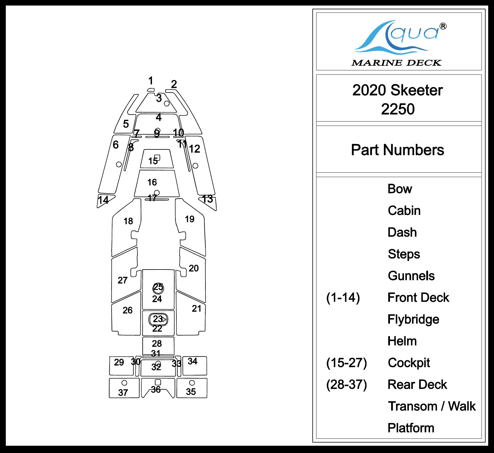 Aqua Marine Decking