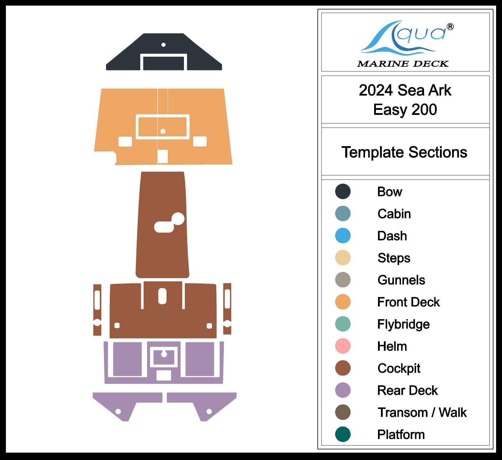 Aqua Marine Decking