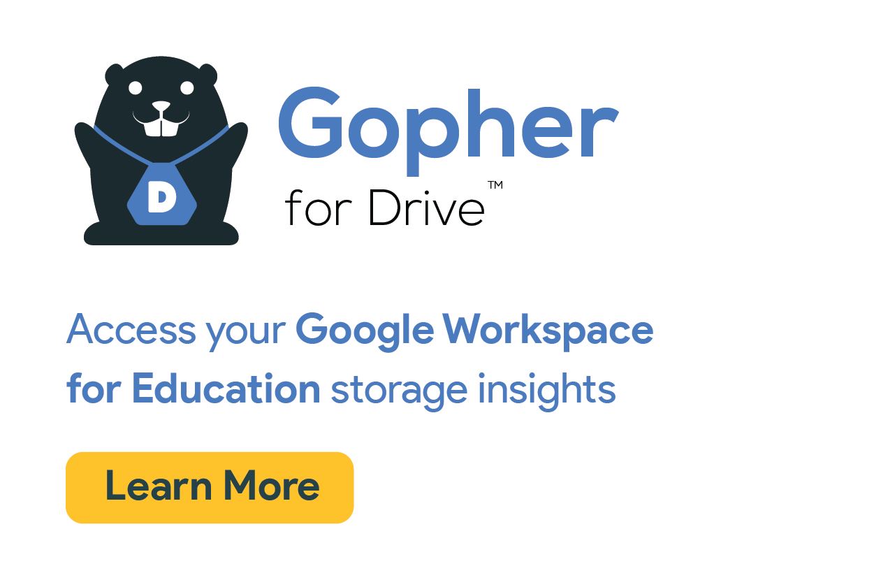 Amplified Storage Solutions: Gopher for Drive with Storage Insights ...