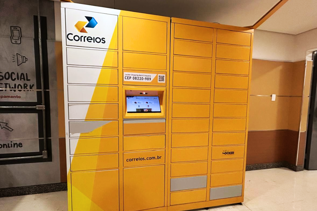 LOCKER CORREIOS | Shopping Metrô Itaquera