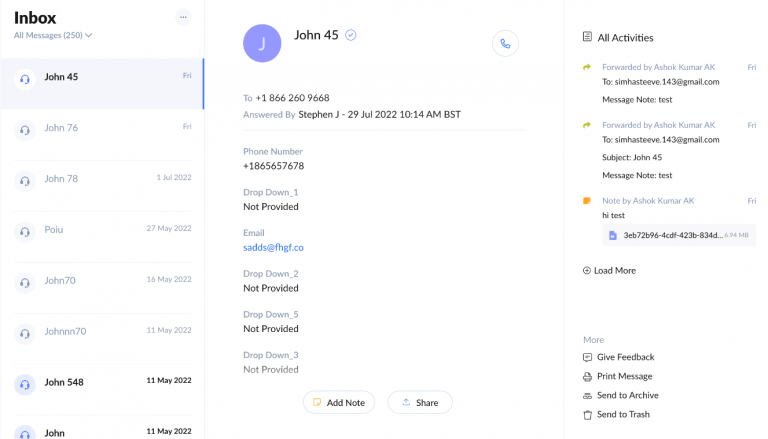 How can I see my messages? - Help Centre | AnswerConnect UK