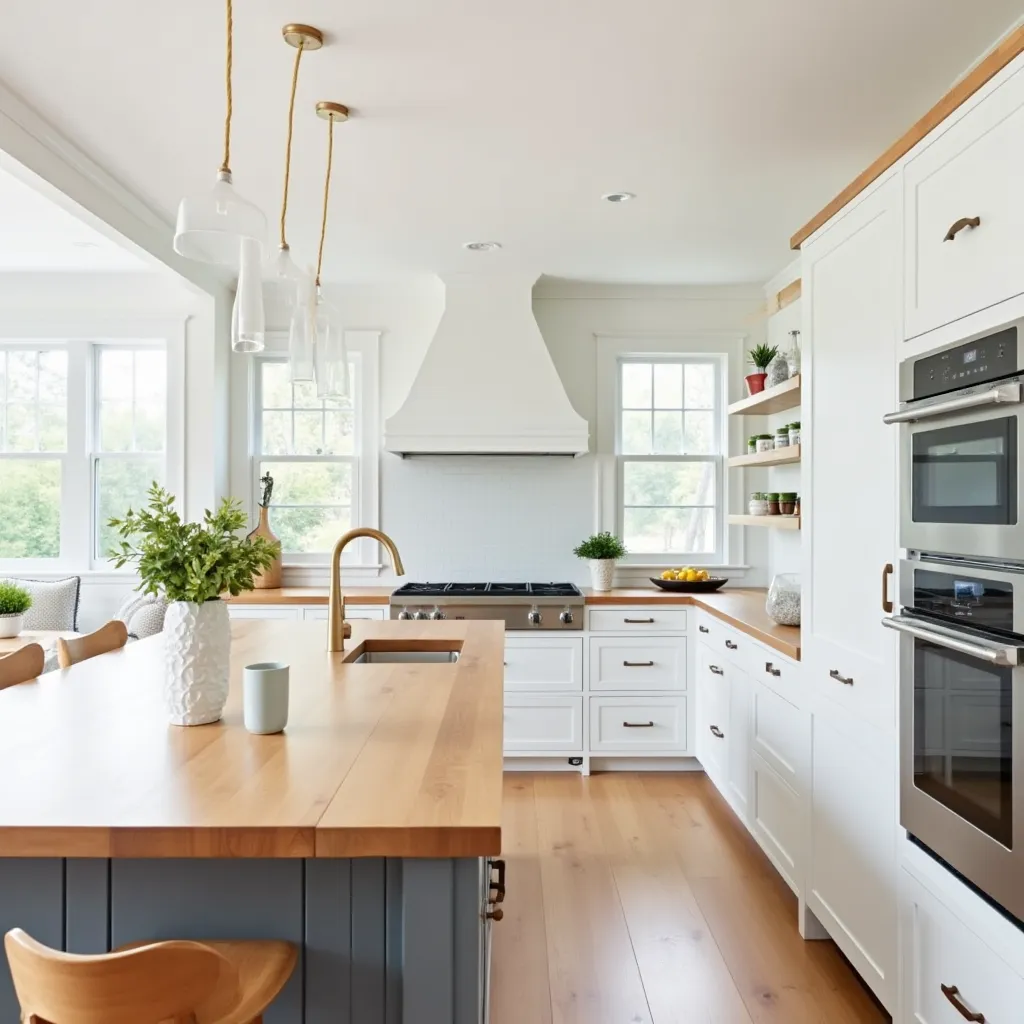 Soft White Kitchen Design Ideas - HomeDesignsAI
