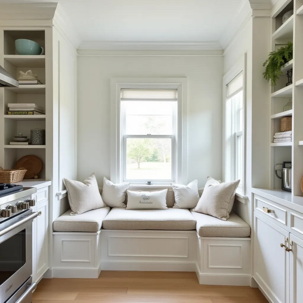 Soft White Kitchen Design Ideas - HomeDesignsAI