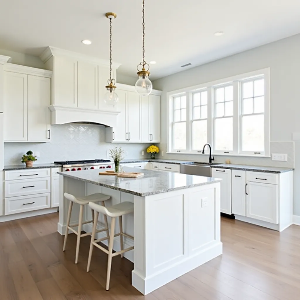 Soft White Kitchen Design Ideas - HomeDesignsAI