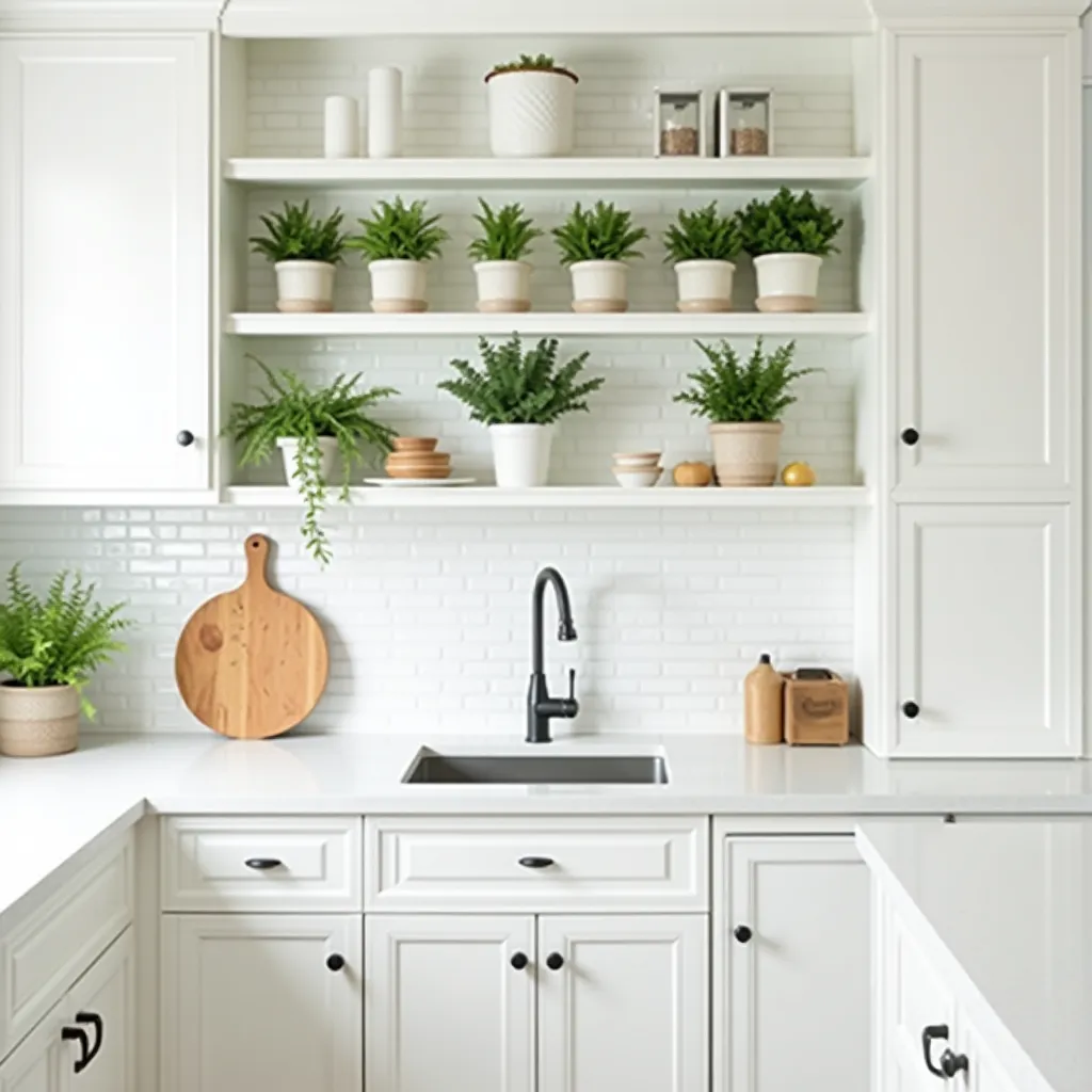 Soft White Kitchen Design Ideas - HomeDesignsAI