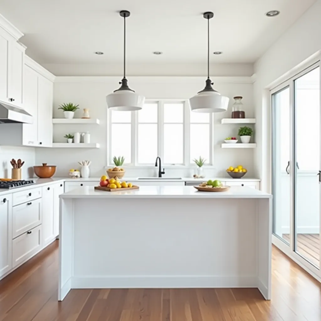 Soft White Kitchen Design Ideas - HomeDesignsAI