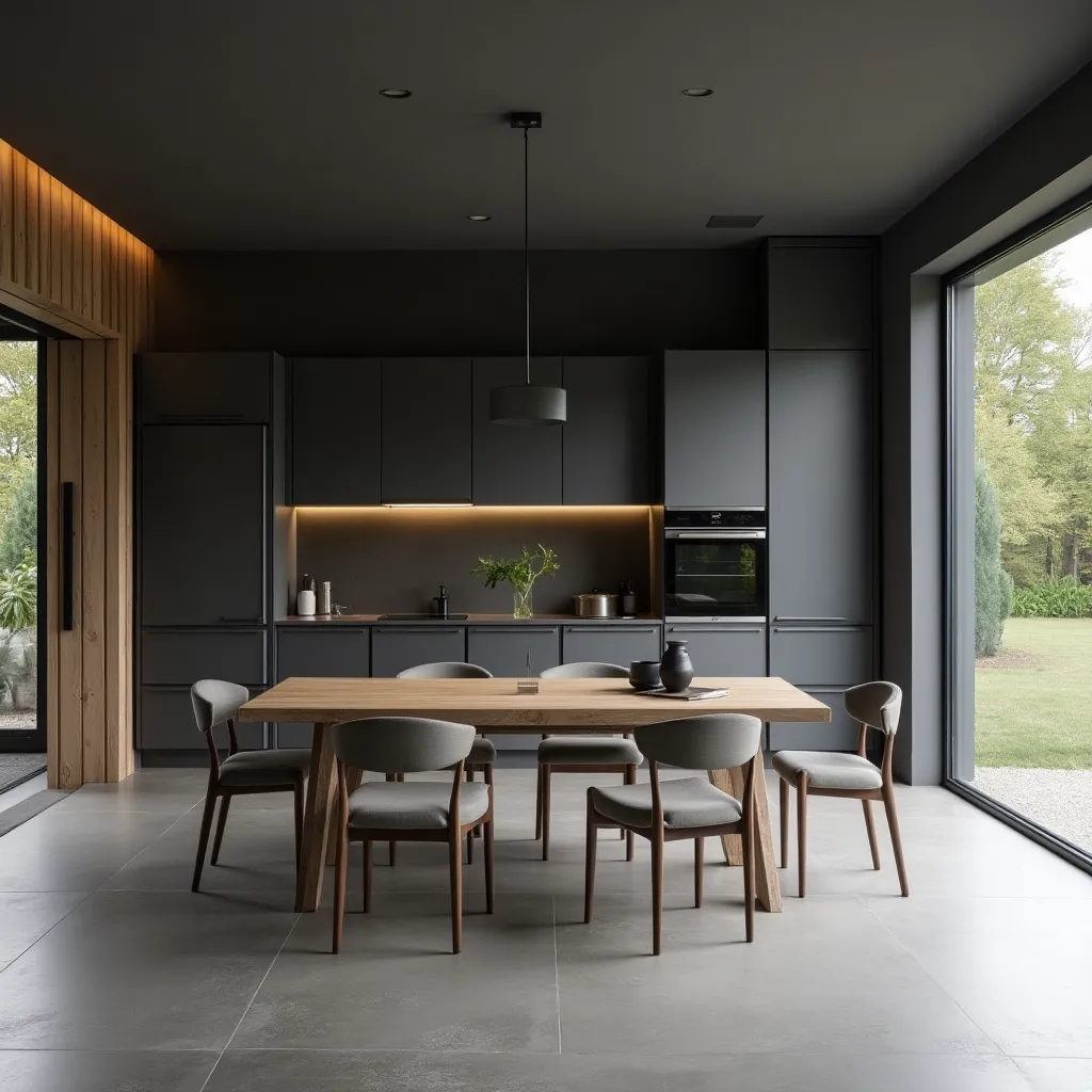 Charcoal Grey Kitchen Ideas - HomeDesignsAI