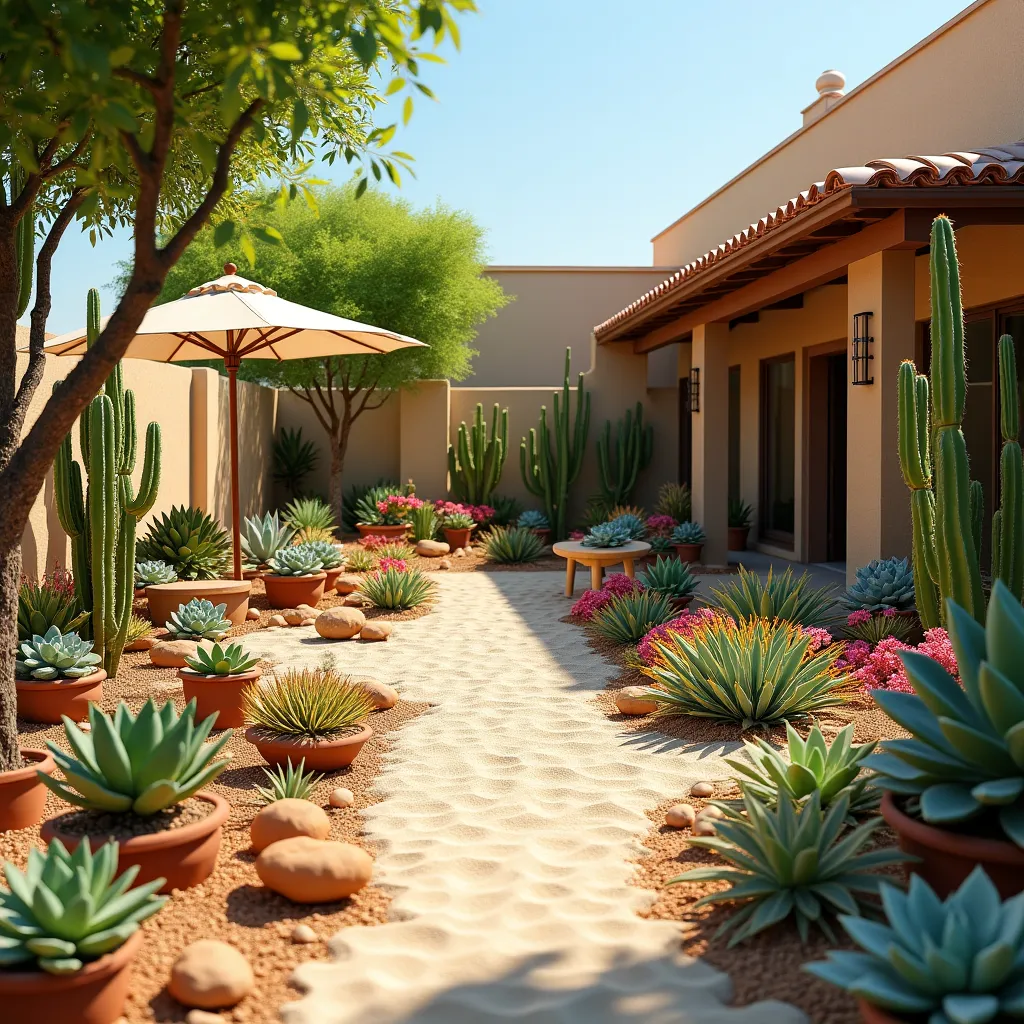 Desert Garden Ideas - HomeDesignsAI
