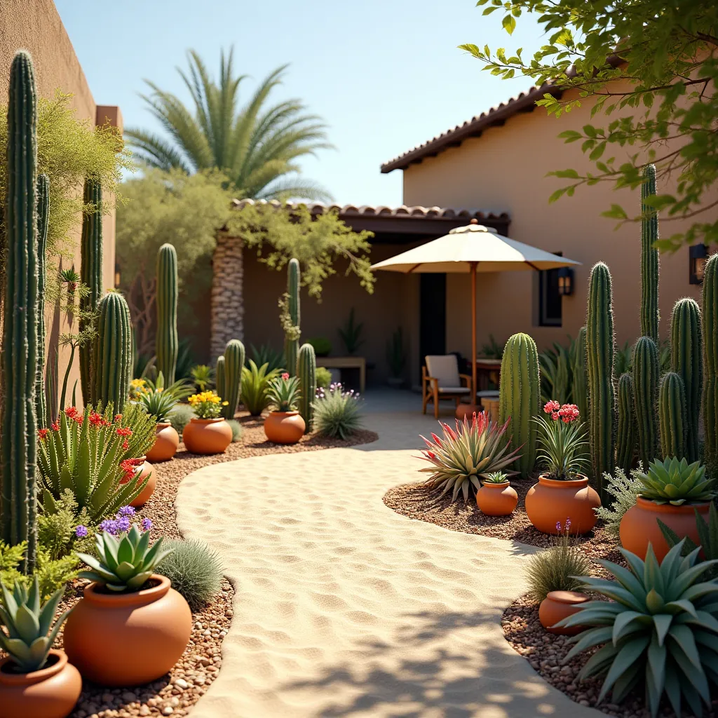 Desert Garden Ideas - HomeDesignsAI