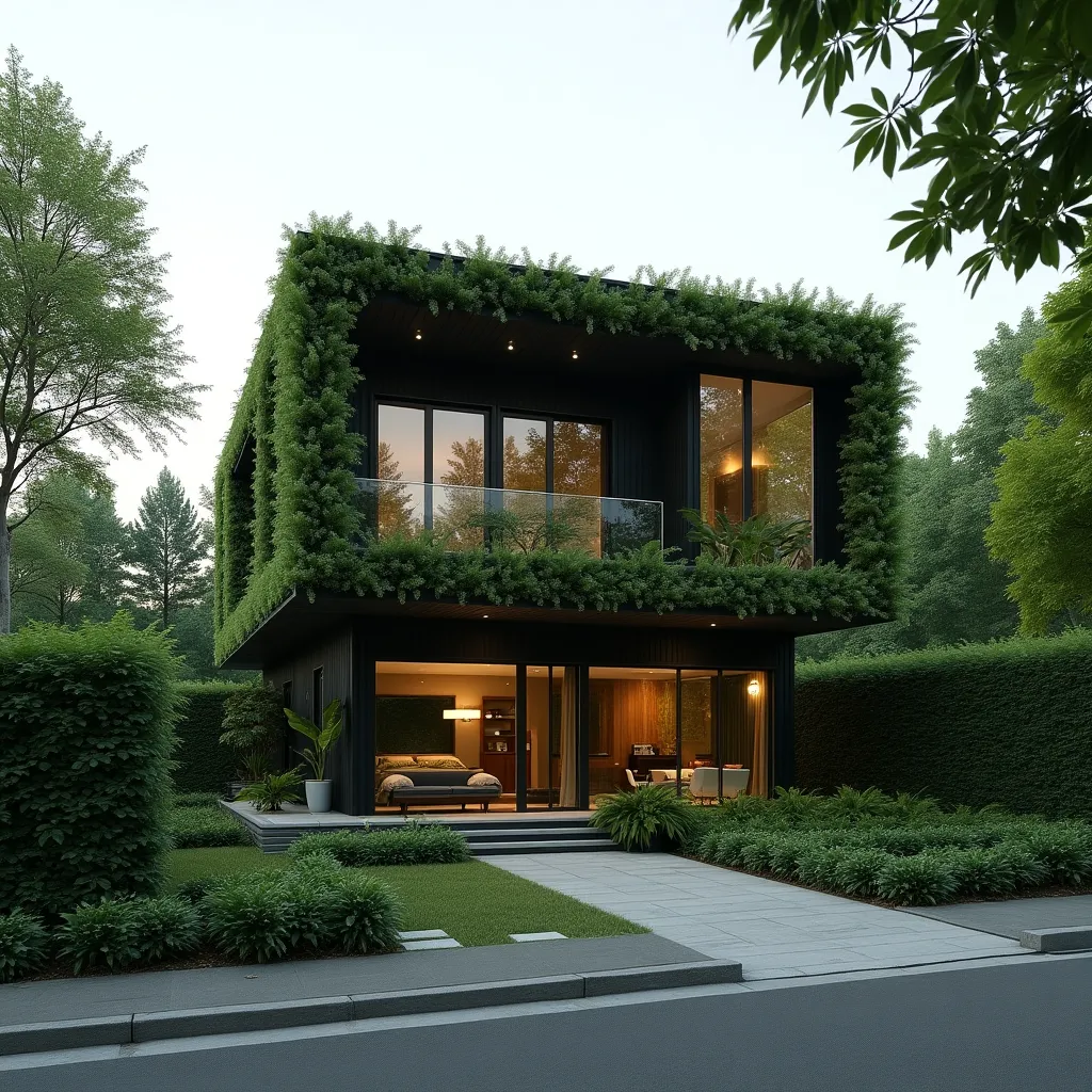 Forest Green House Ideas for a Bold, Nature-Inspired Exterior