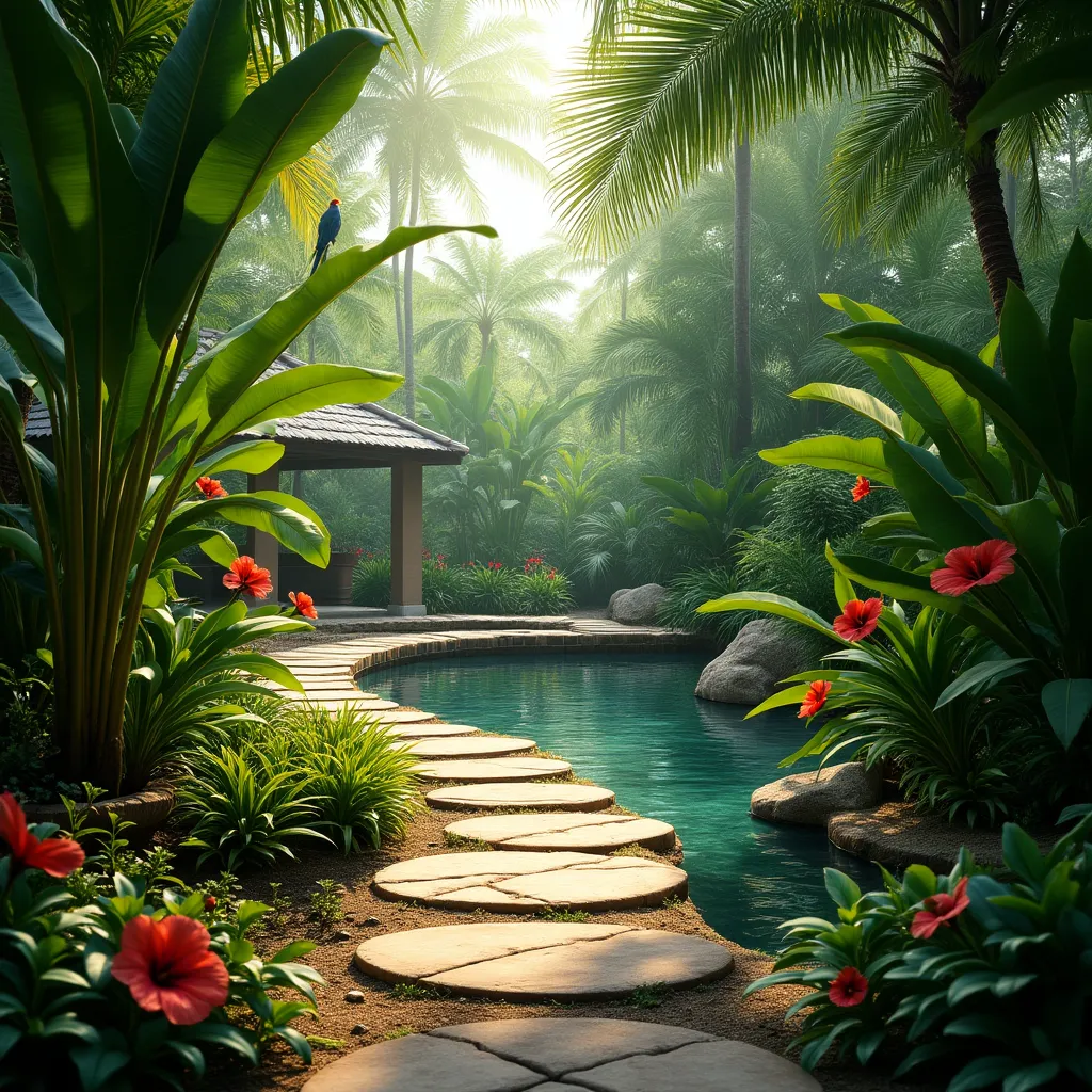 Garden Pathways Ideas - HomeDesignsAI