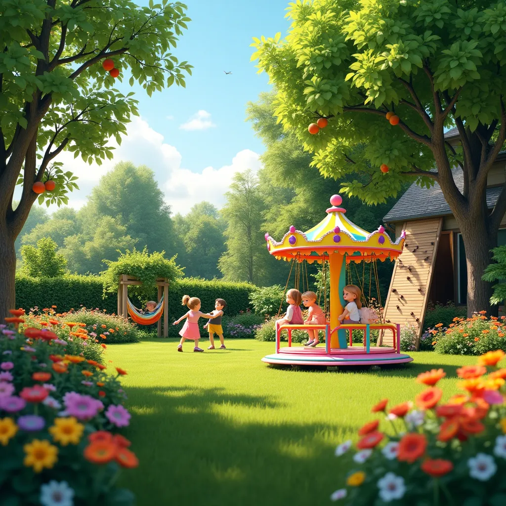 Garden Playground Ideas - HomeDesignsAI