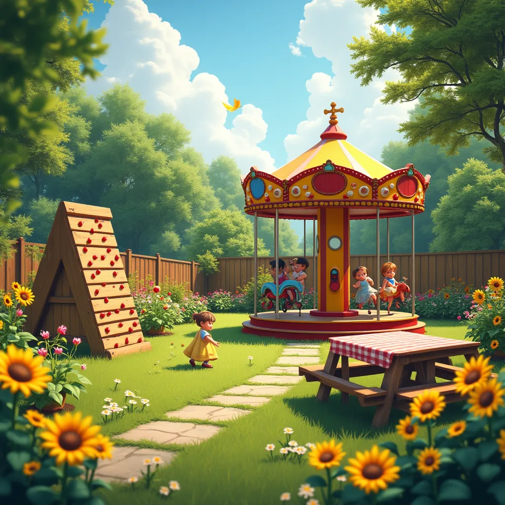 Garden Playground Ideas - HomeDesignsAI