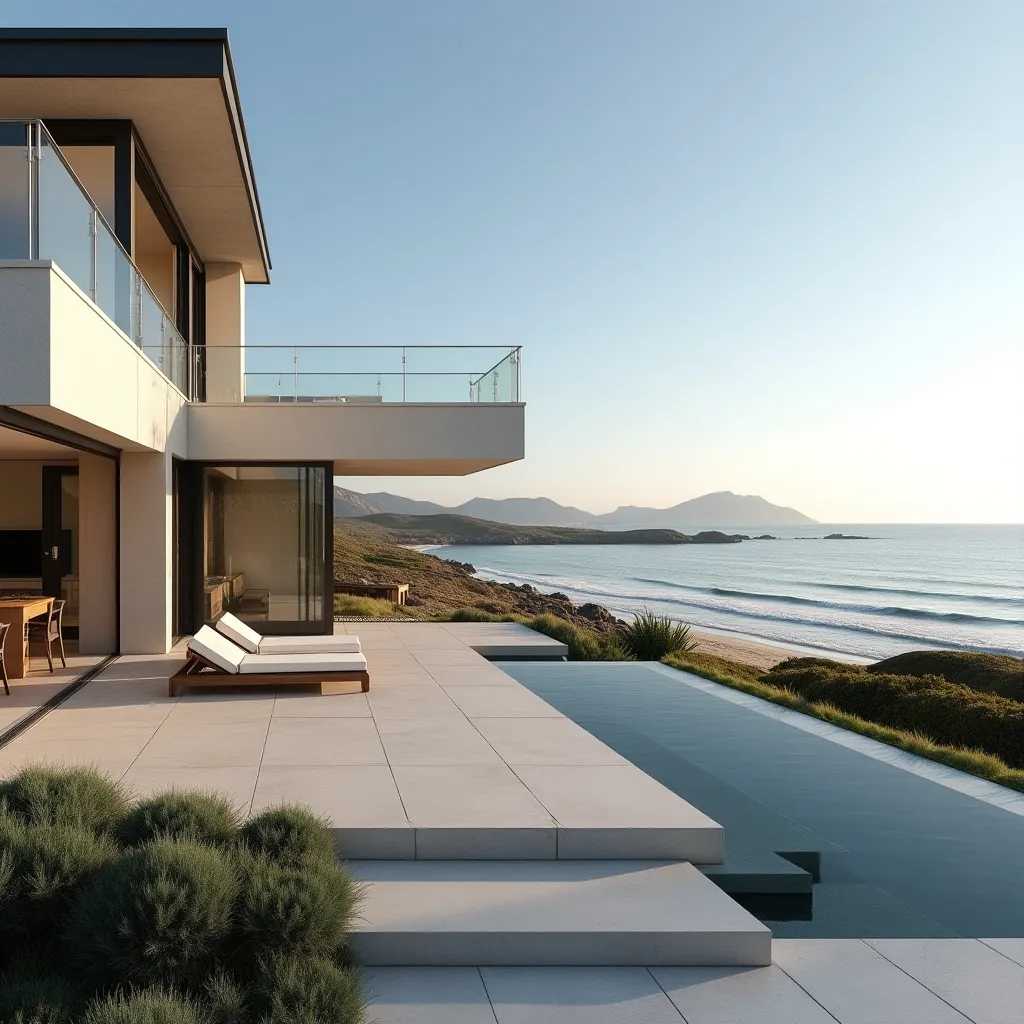 Modern Beach House Ideas - HomeDesignsAI