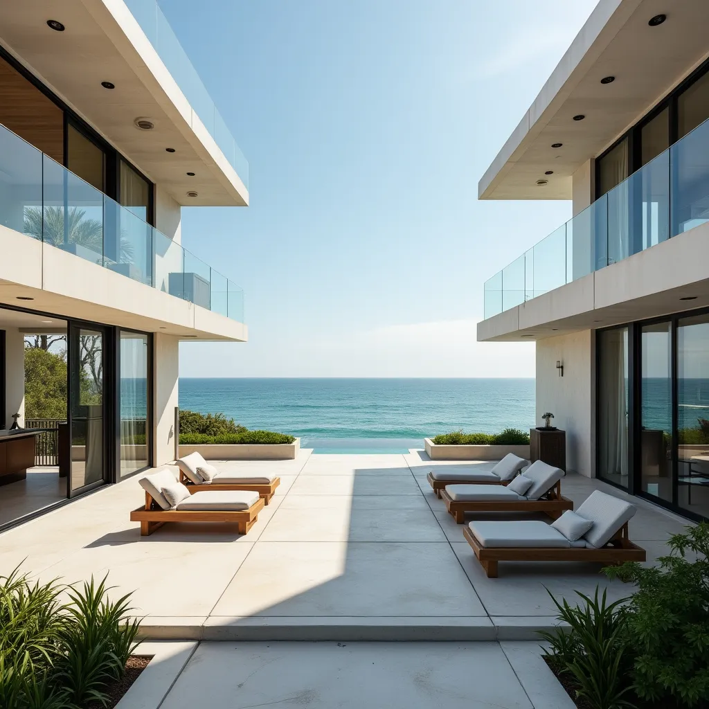 Modern Beach House Ideas - HomeDesignsAI