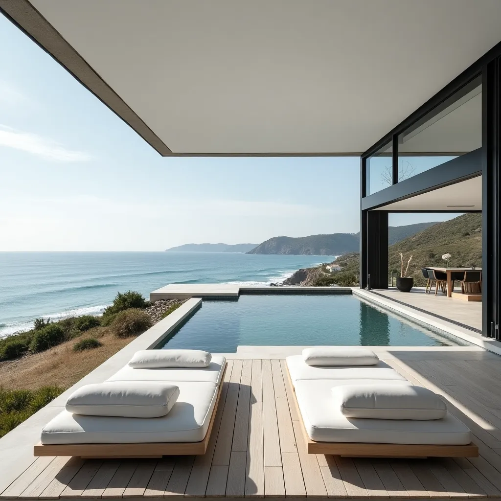 Modern Beach House Ideas - HomeDesignsAI