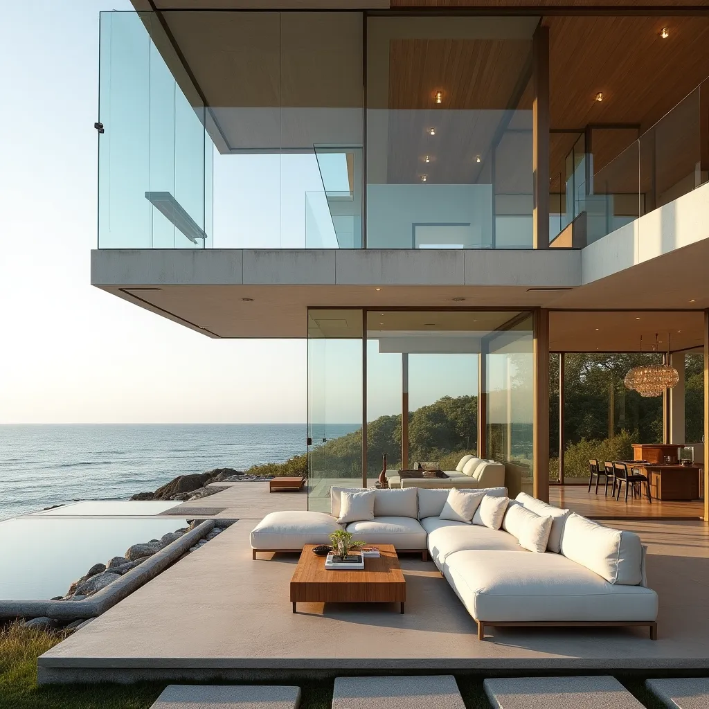 Modern Beach House Ideas - HomeDesignsAI