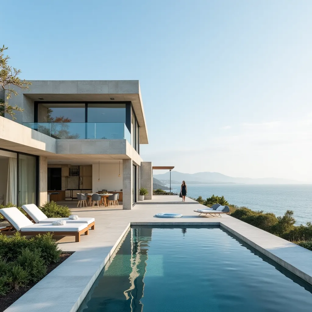 Modern Beach House Ideas - HomeDesignsAI