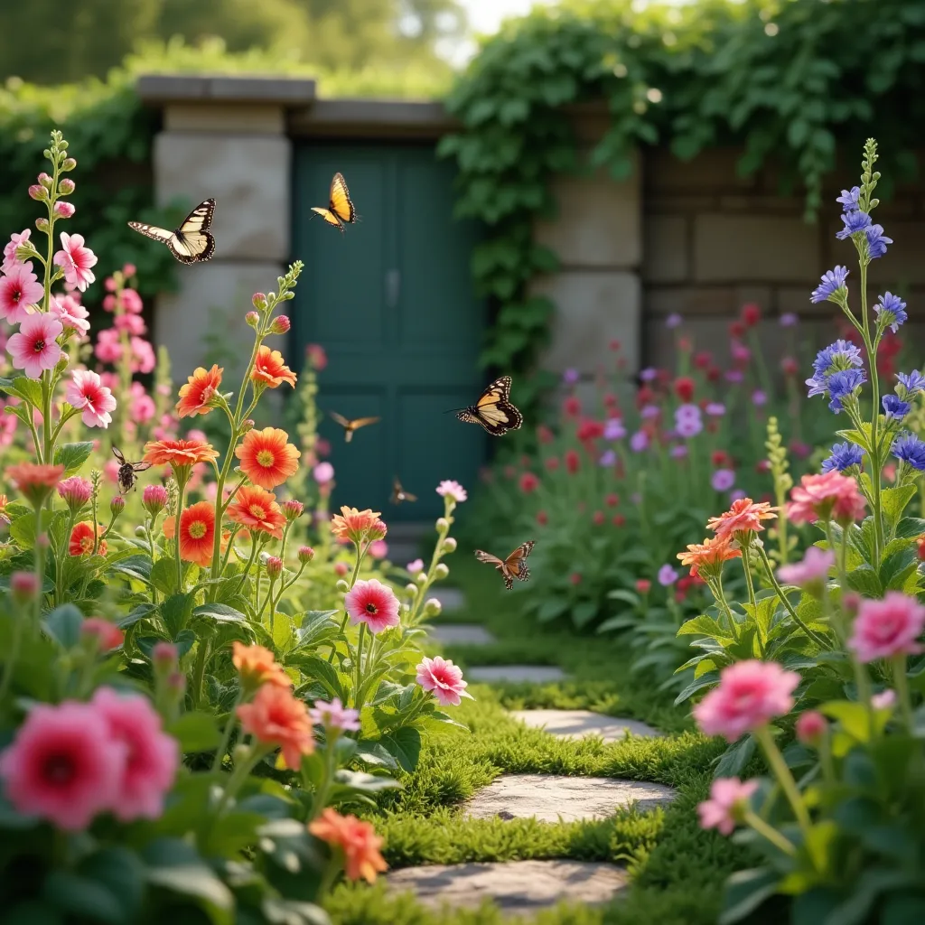 Pollinator Garden Ideas - HomeDesignsAI