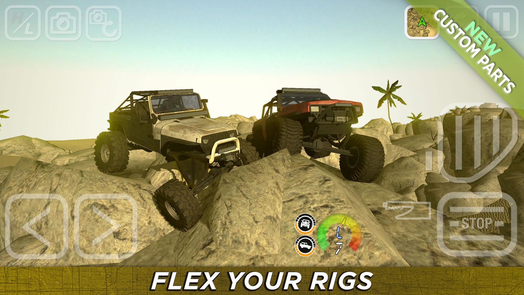 Hra na mobil 4x4 Mania: SUV Racing