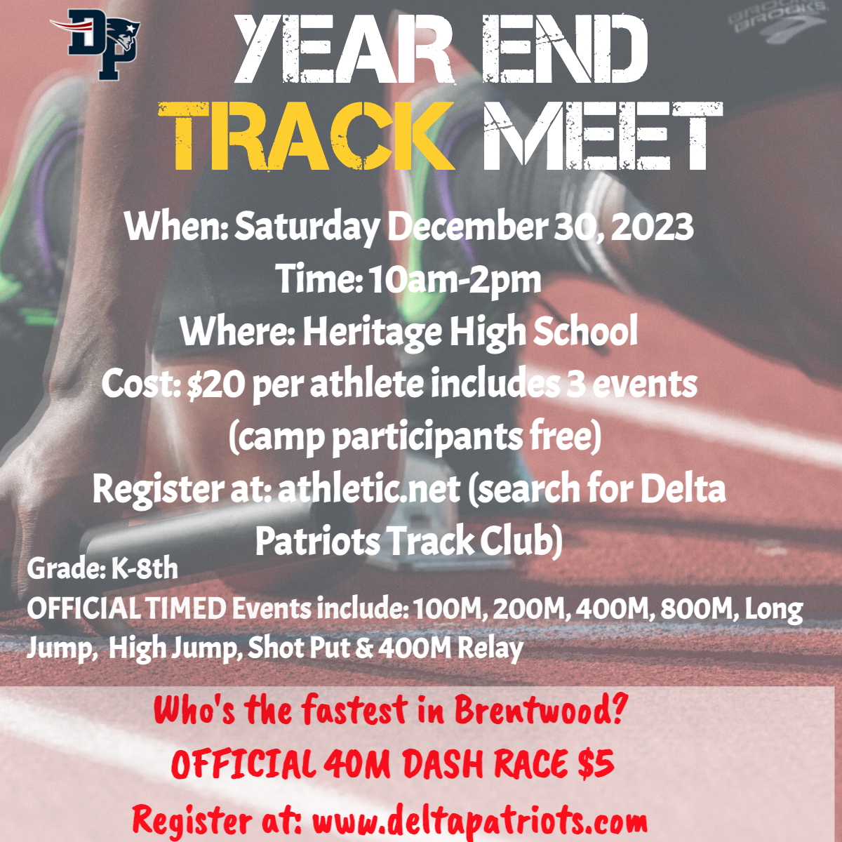 Track & Field, Cross Country Results, Statistics