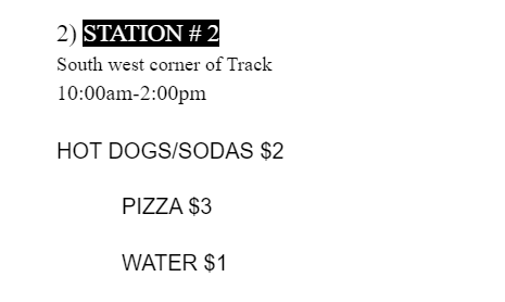 Track & Field, Cross Country Results, Statistics