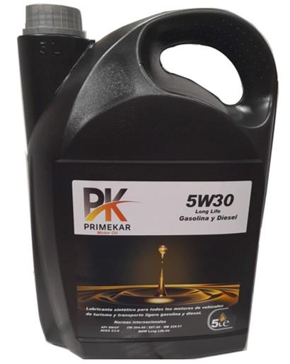 Aceite Lubricante 5 W30 C3 Long Life Garrafa 5 Litros Primekar 105