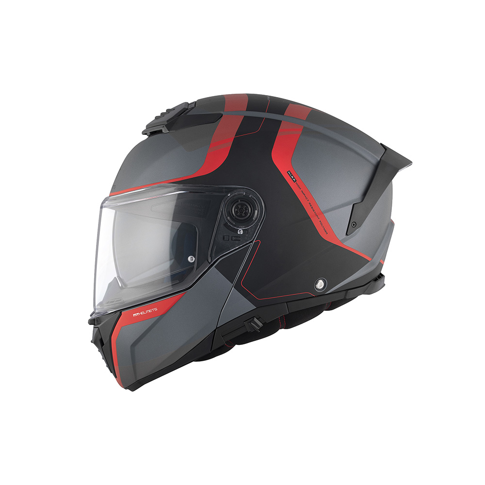Casco De Moto Modular Atom 2 Sv Mt Helmets