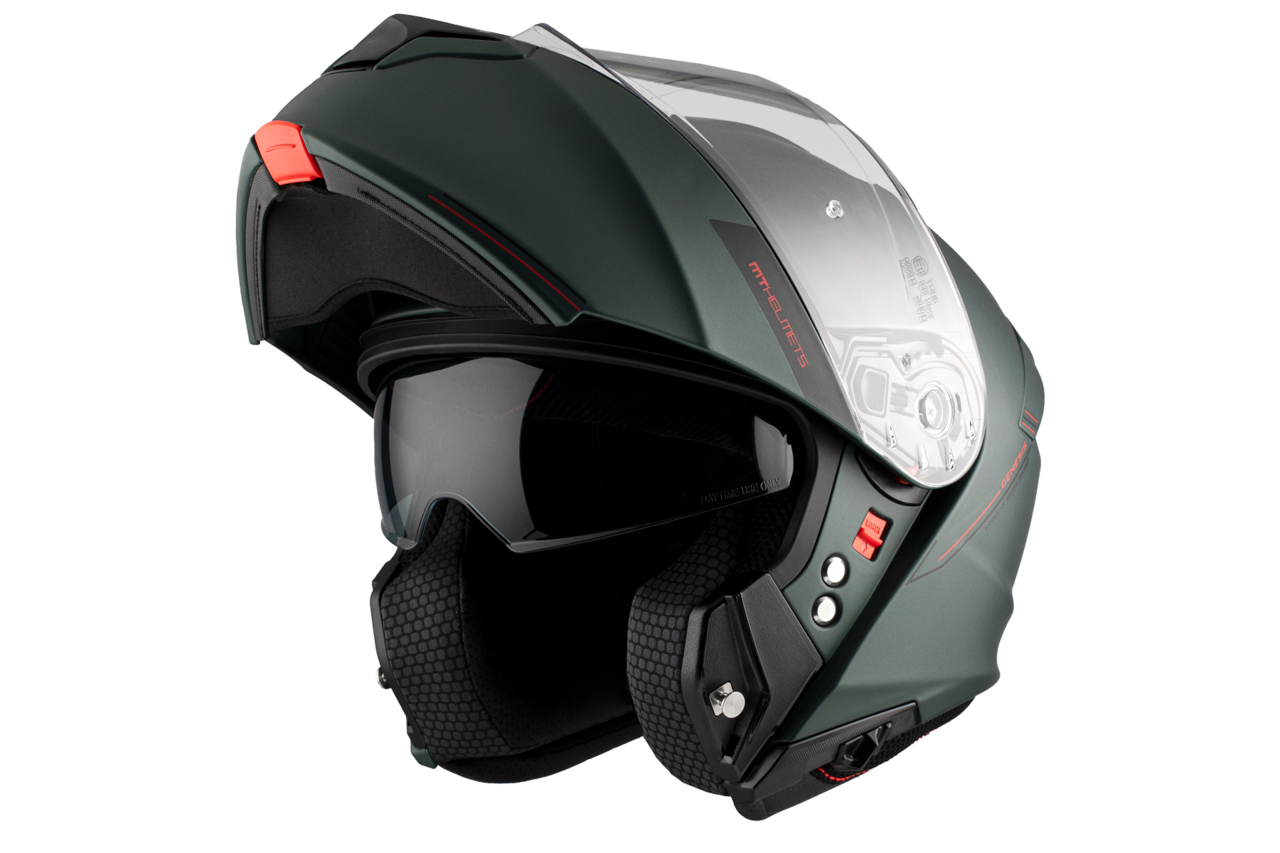 Casco De Moto Modular Atom 2 Sv Mt Helmets