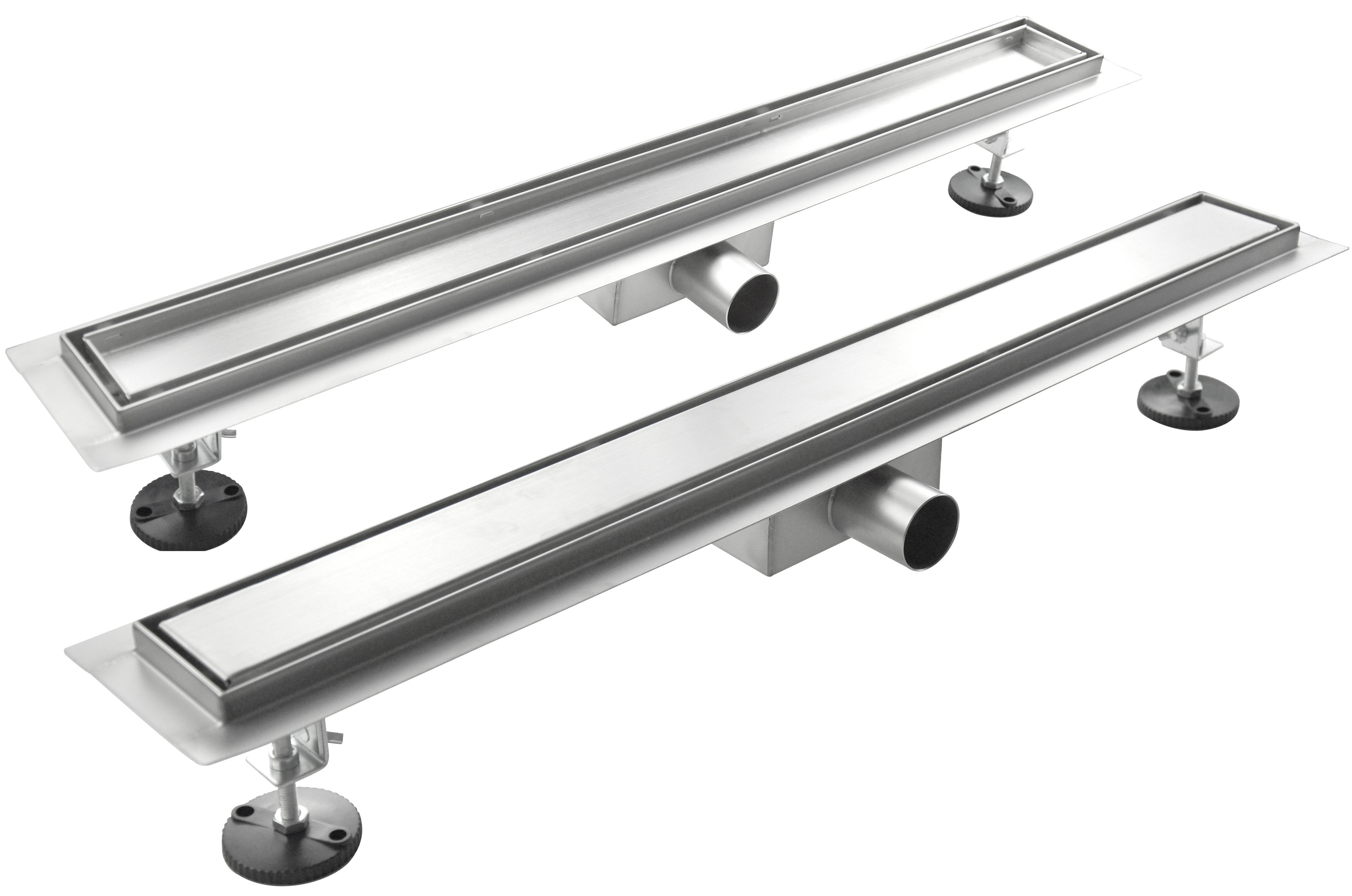 Canaleta De Ducha De Acero Inoxidable Modelo Plano 80 Cm