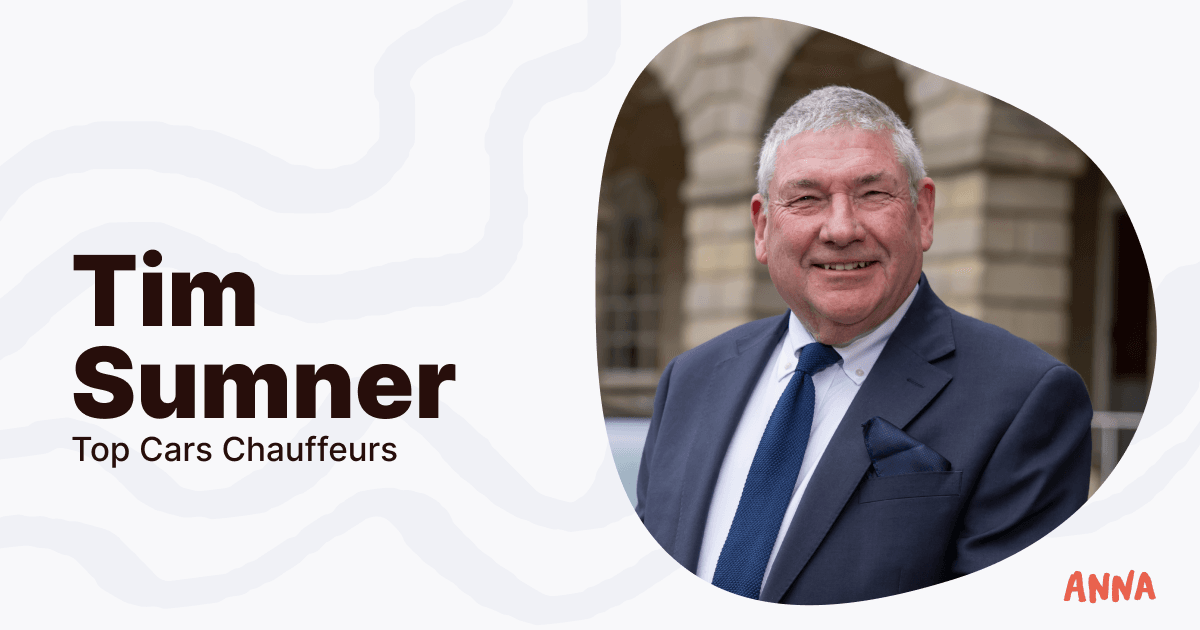 Customer spotlight: Tim Sumner from Top Cars Chauffeurs