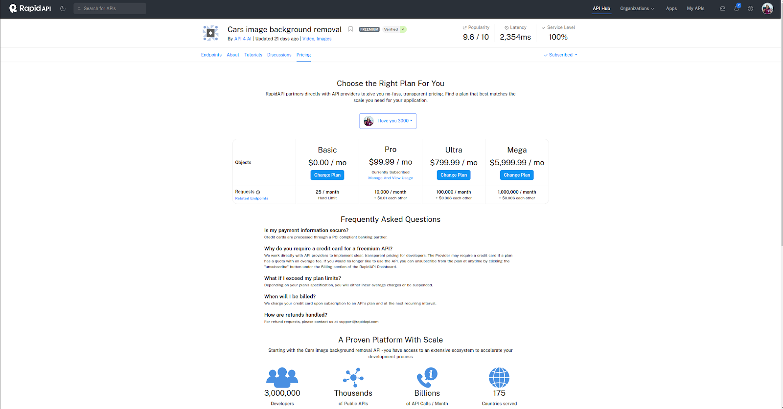 Cars image background removal