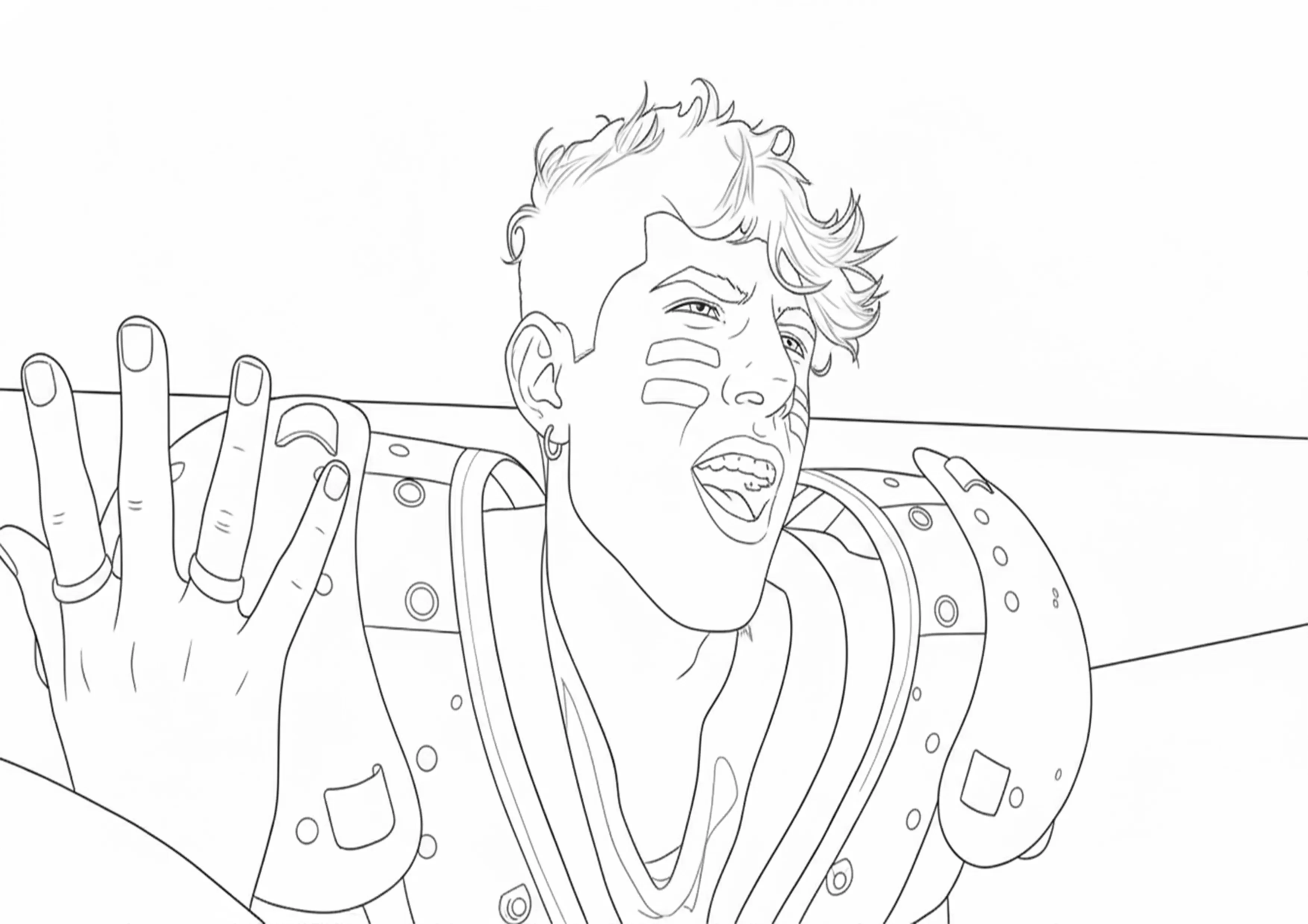 Void Personagem Desenho - Desenho para Colorir Grátis | Emilly Vick e ...