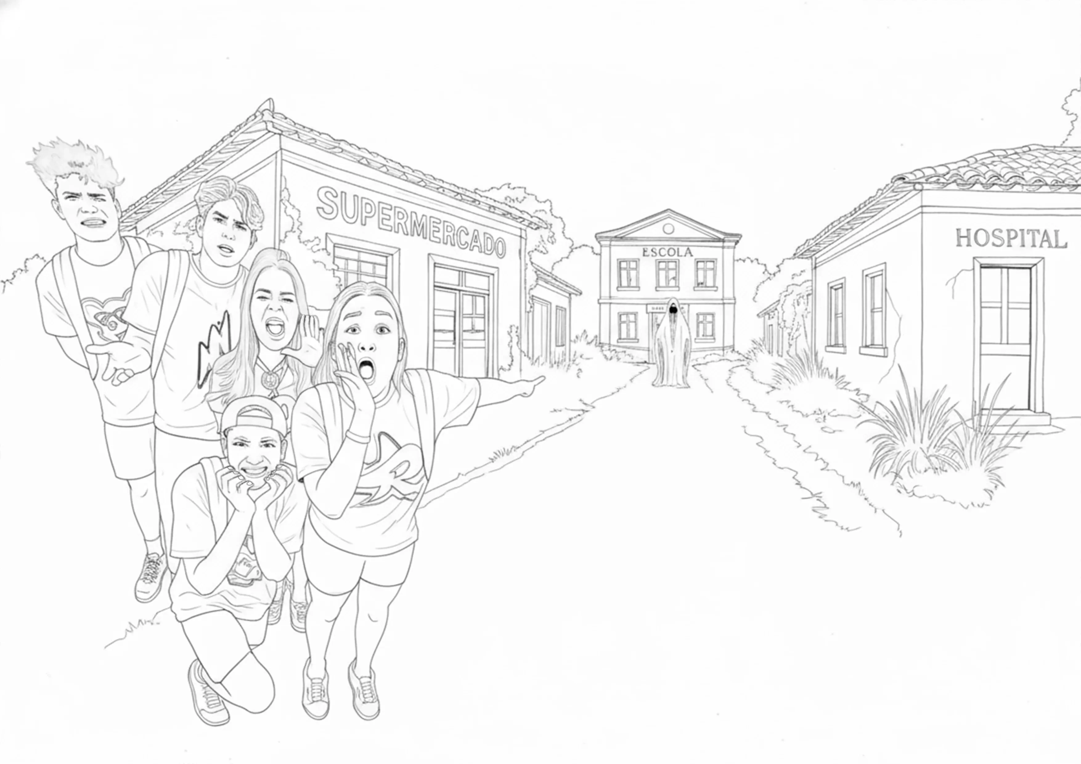 Emily Vick Leozinho Void Robson Katlen - Desenho para Colorir Grátis ...