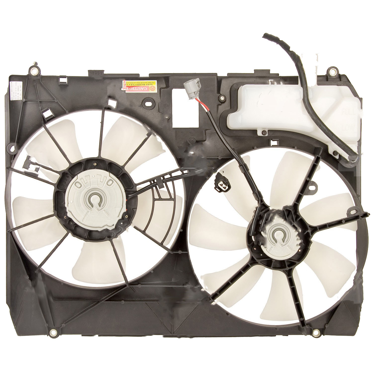 2014 Lexus ES300h Dual Radiator and Condenser Fan Assembly ...