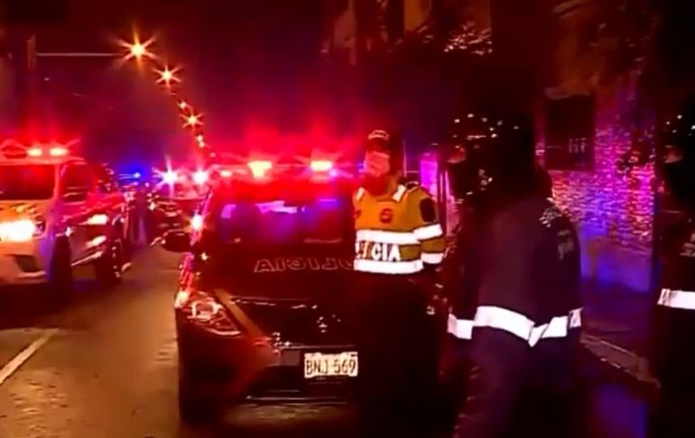 Breña Ladrones De Autopartes Fueron Detenidos Tras Intensa Persecución