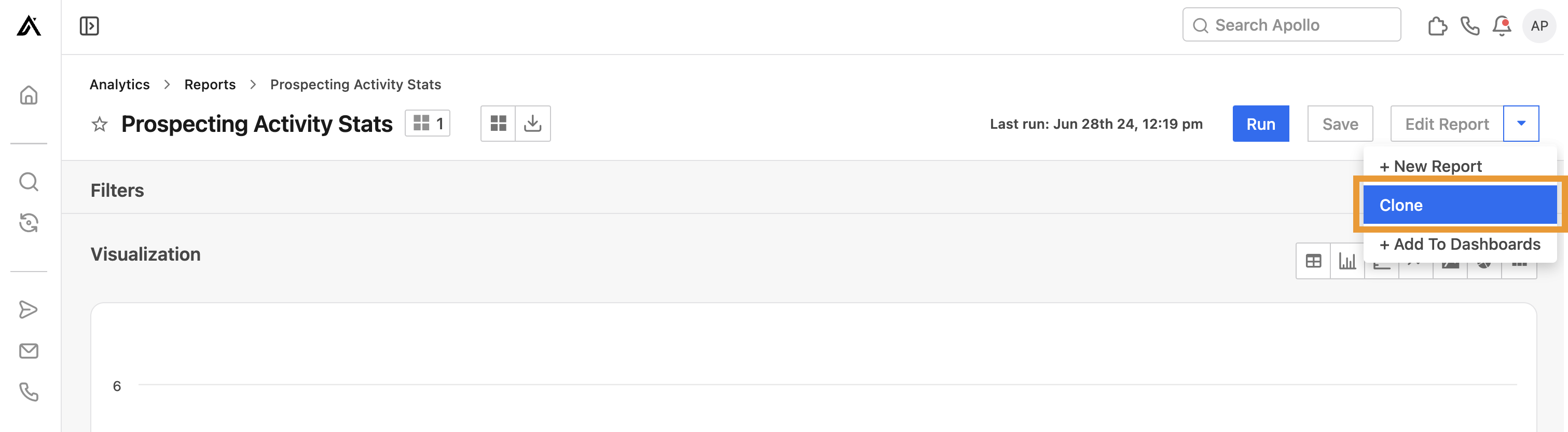 Use Analytics Reports – Apollo.io