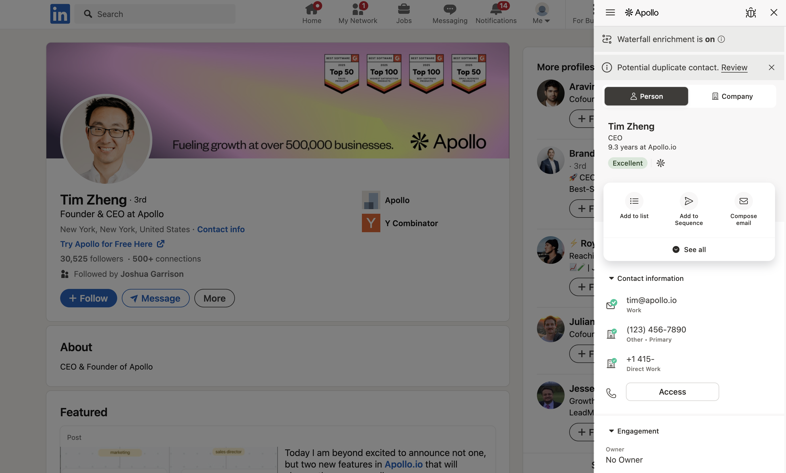 Apollo Chrome Extension Overview – Apollo