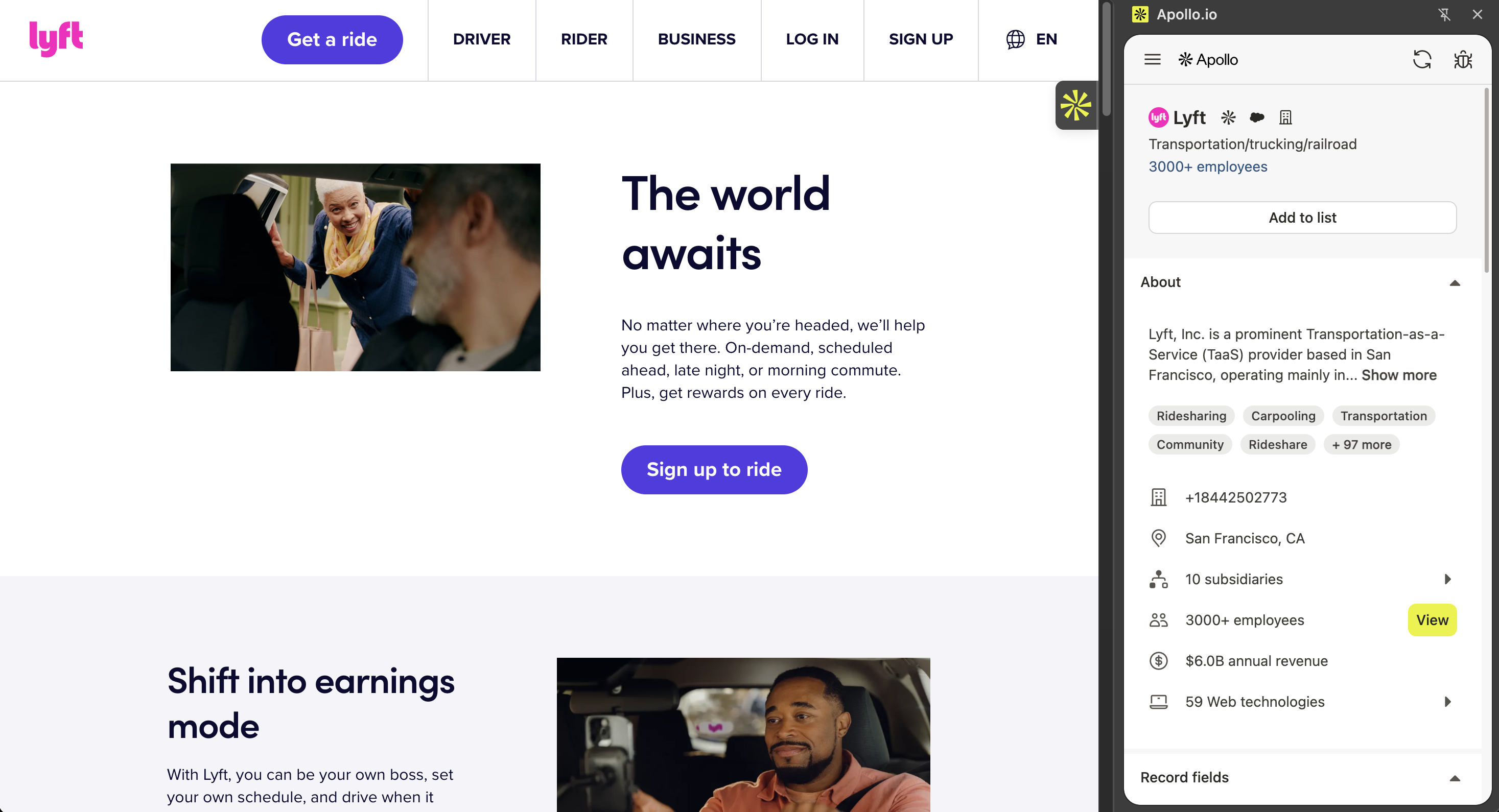 Apollo Chrome Extension Overview – Apollo