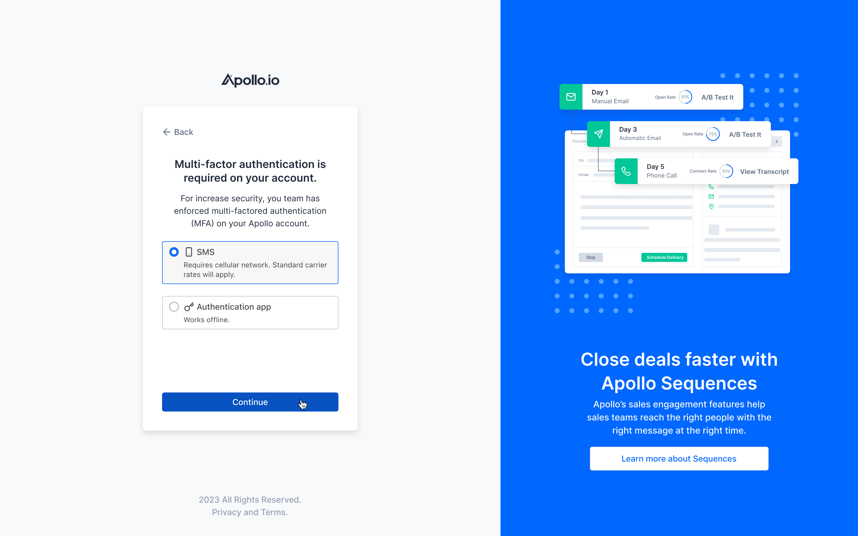 Configure Advanced Security Protocols on Apollo – Apollo.io