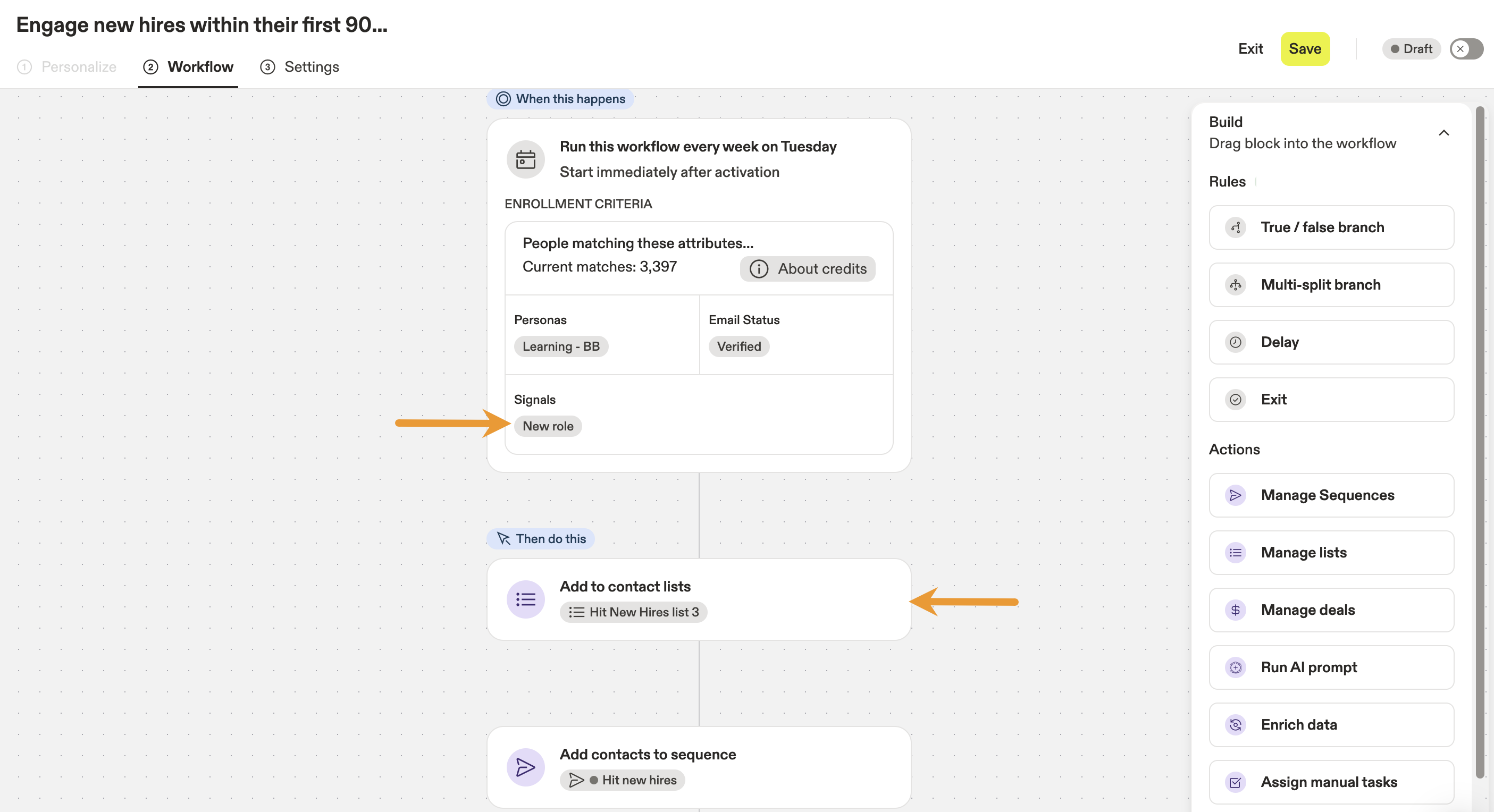 Create a Workflow – Apollo.io
