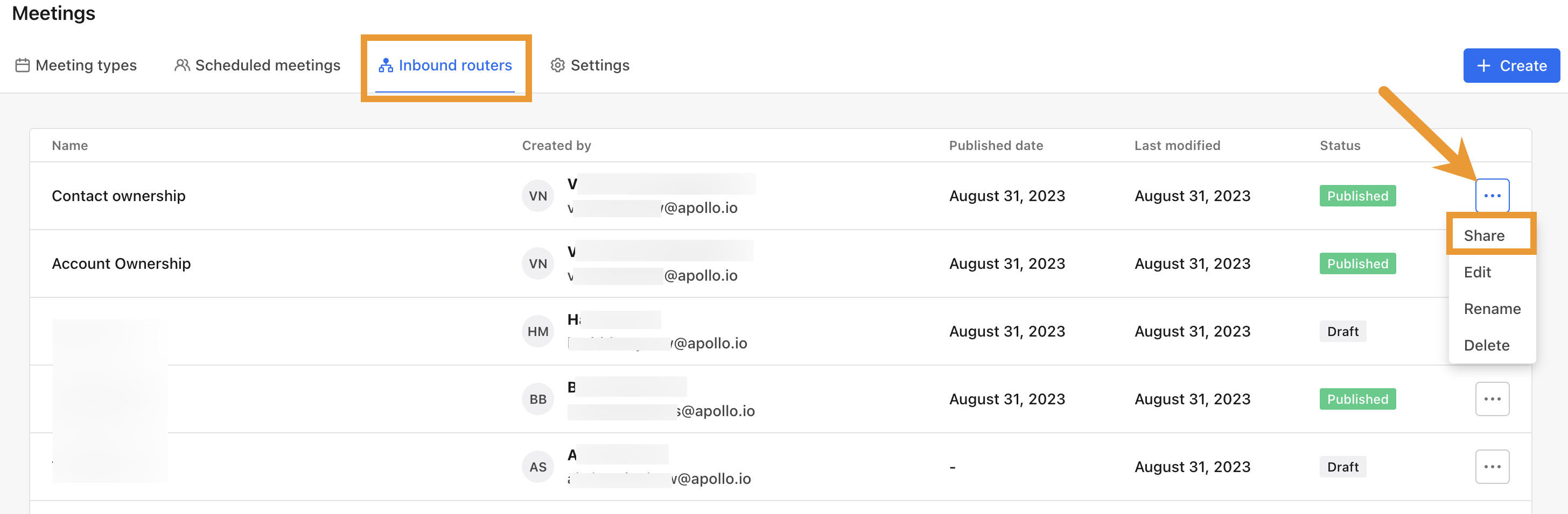 Integrate Your Web Forms with Meetings – Apollo.io