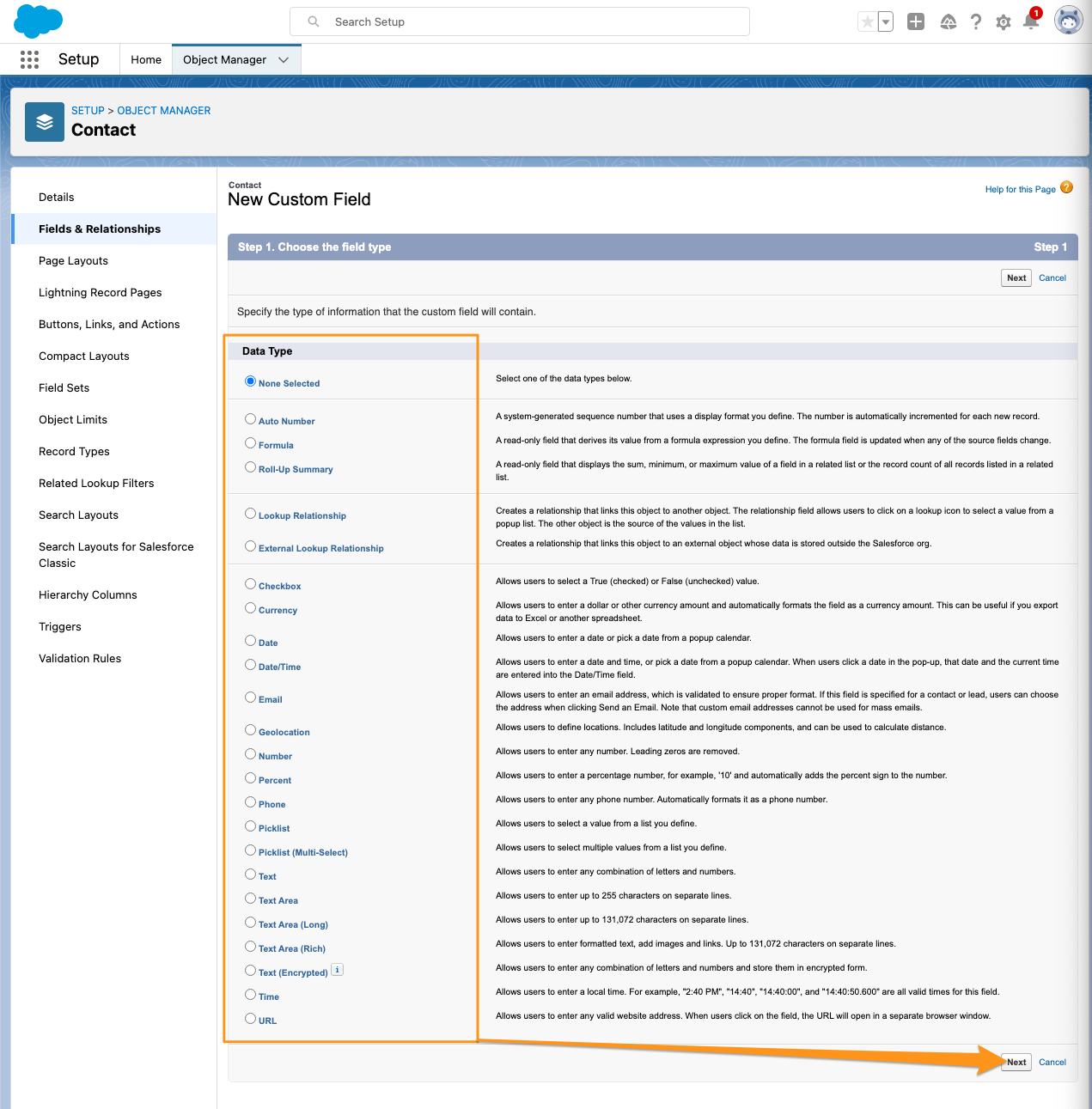 Link Custom Salesforce Fields To Custom Apollo Fields