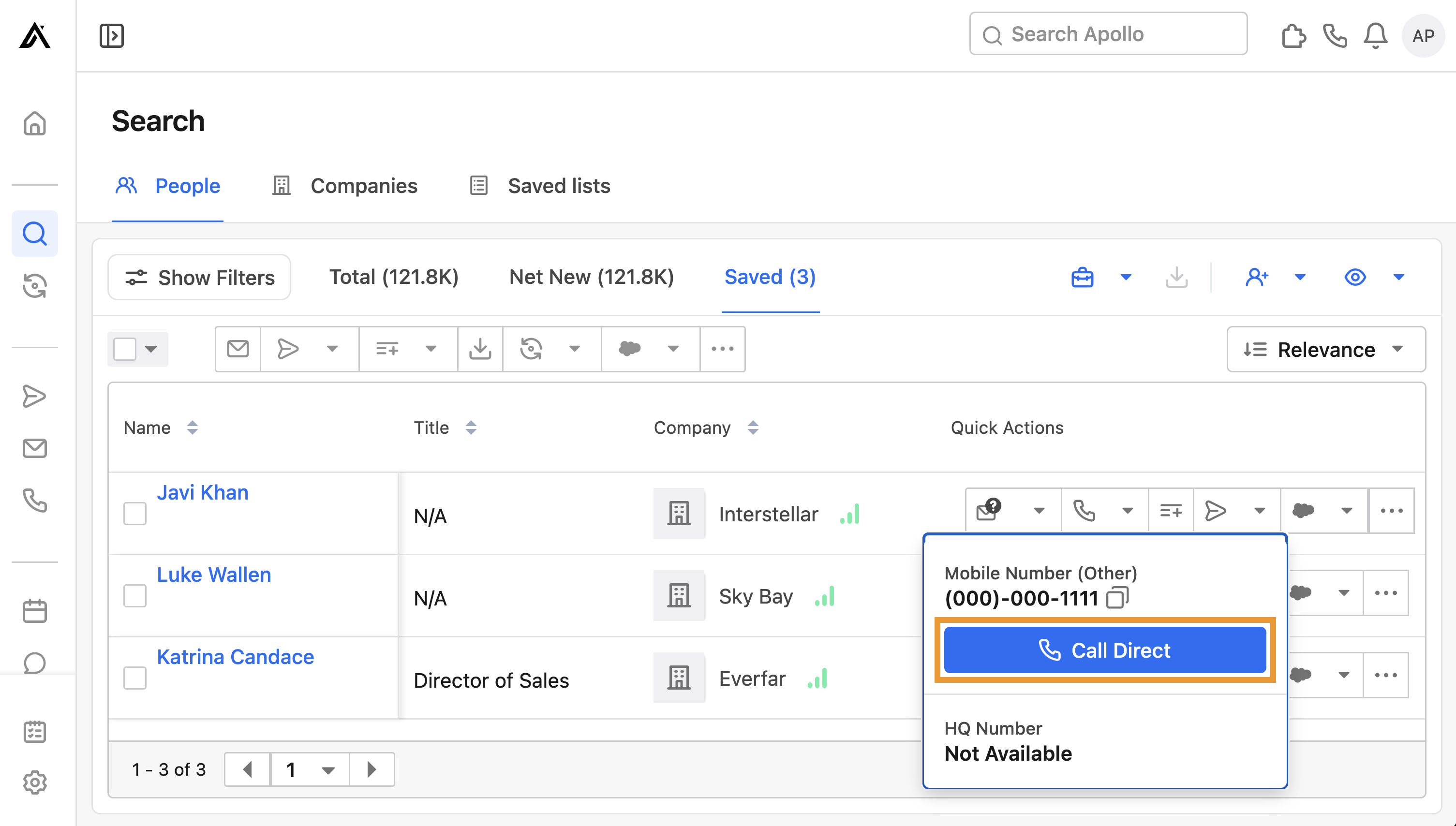 Make and Receive Calls – Apollo.io
