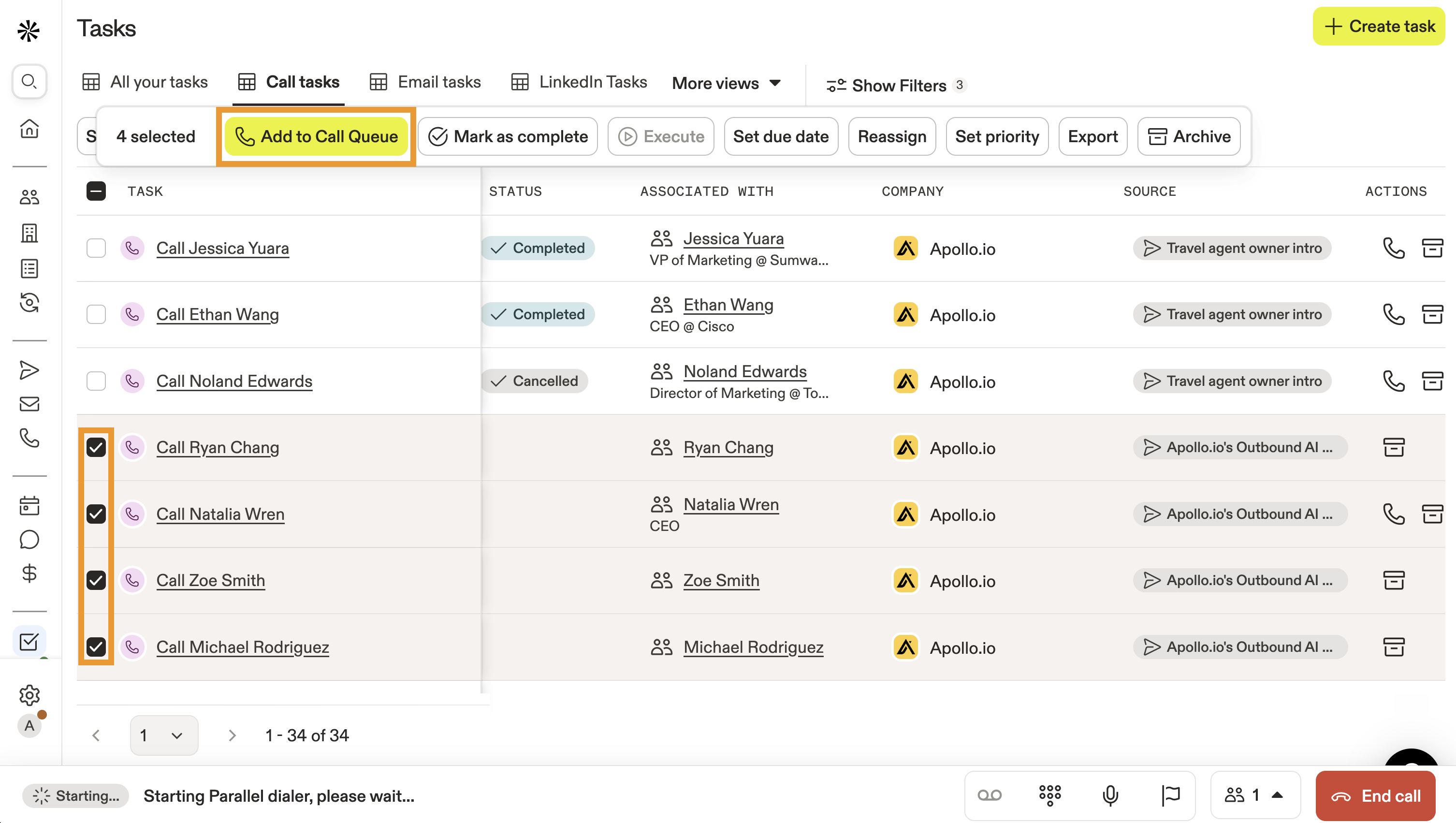 Make and Receive Calls – Apollo