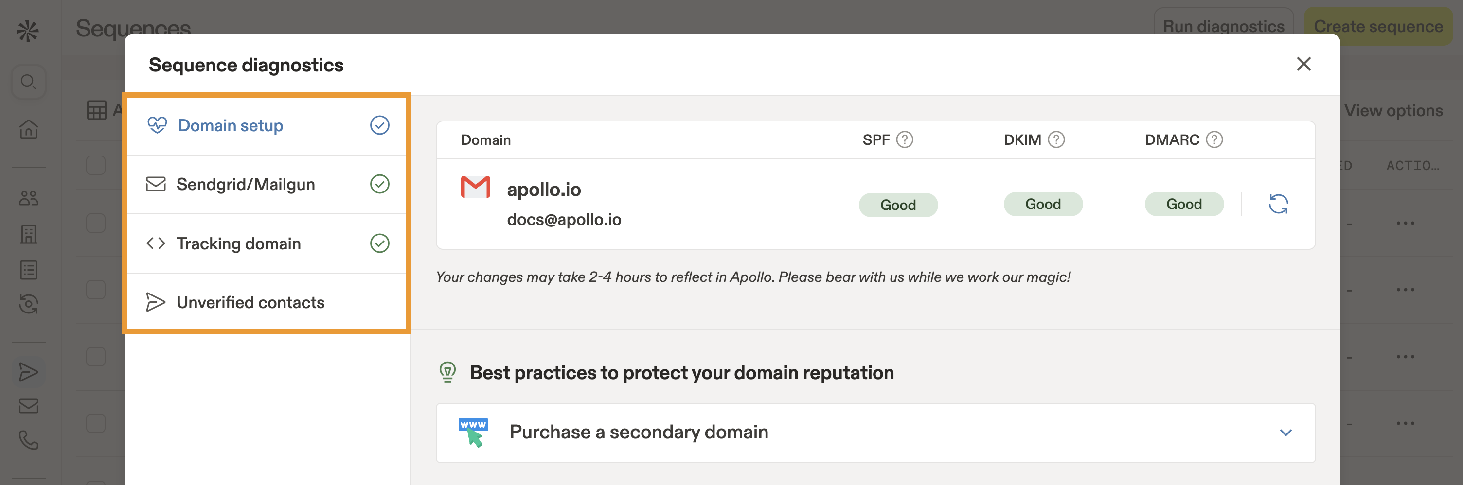 Report on Sequences – Apollo