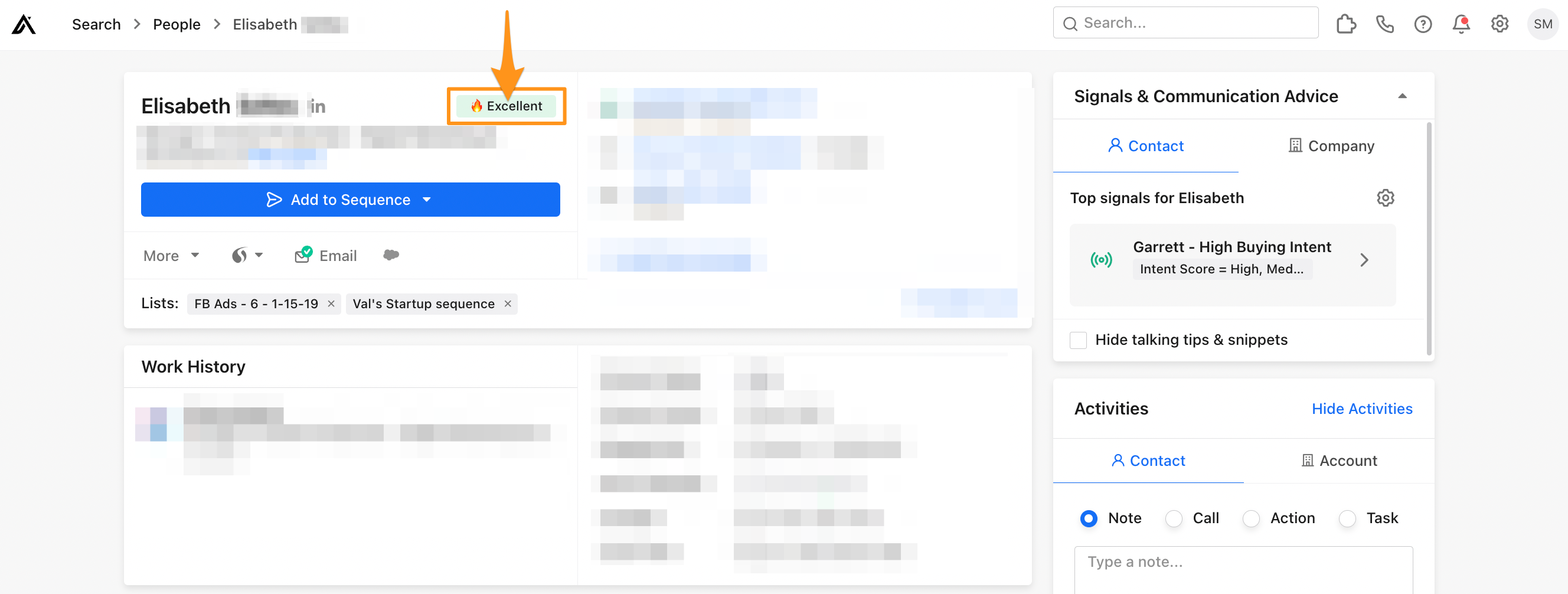 Scores Overview – Apollo.io